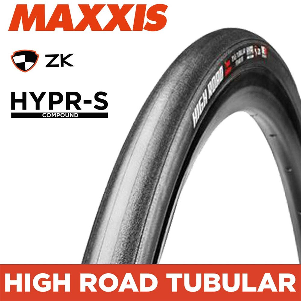 MAXXIS HIGH ROAD 700 X 25 TUBULAR HYPR-S/ZK/ONE70 (TEAM EDITION) – THE ...